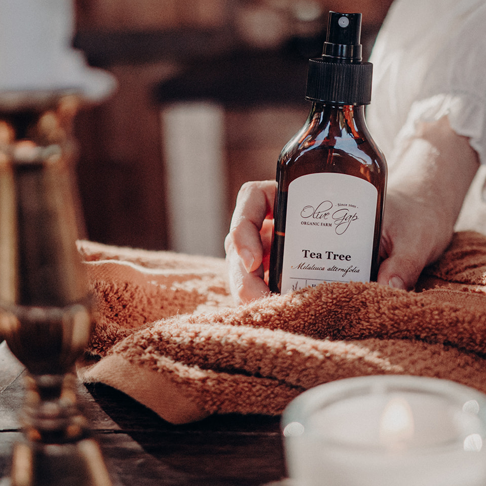 Tea Tree - Hydrosol - (Complimentary Tester) | Olive Gap Organic Farm