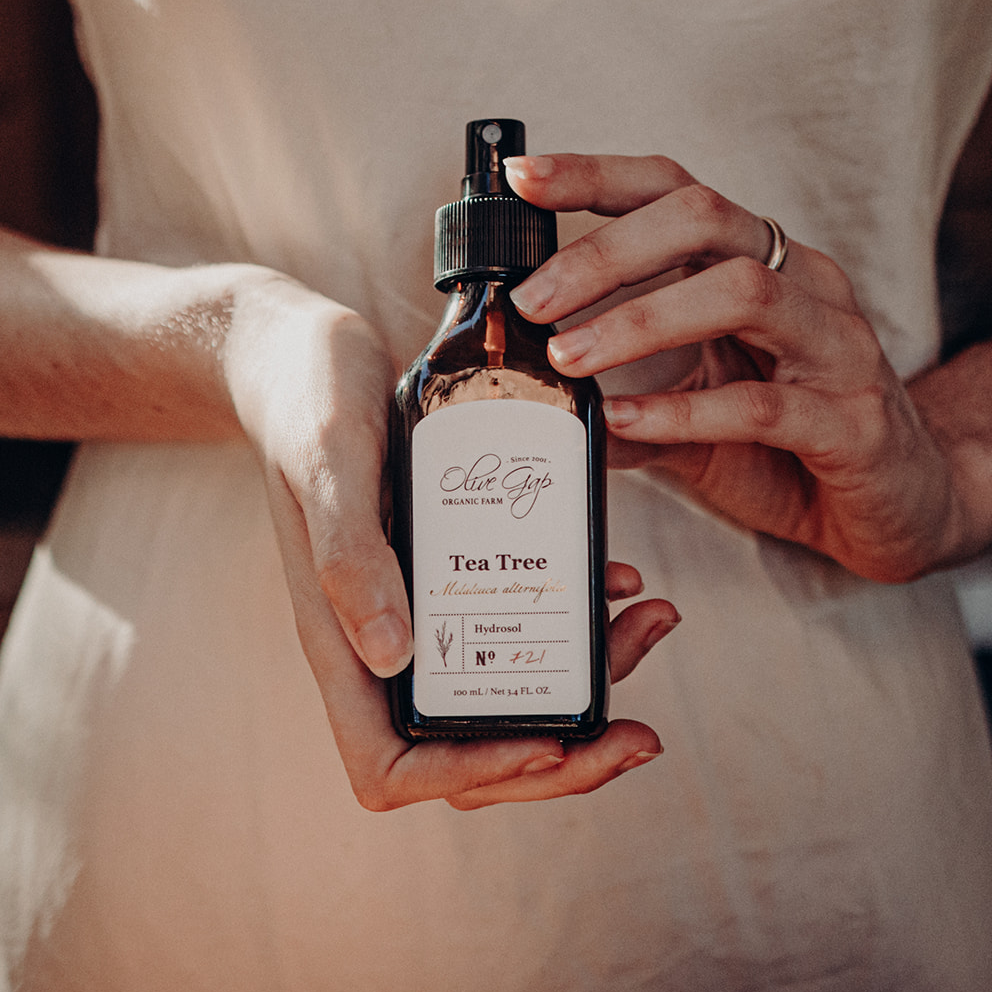 Tea Tree Hydrosol | Olive Gap Organic Farm